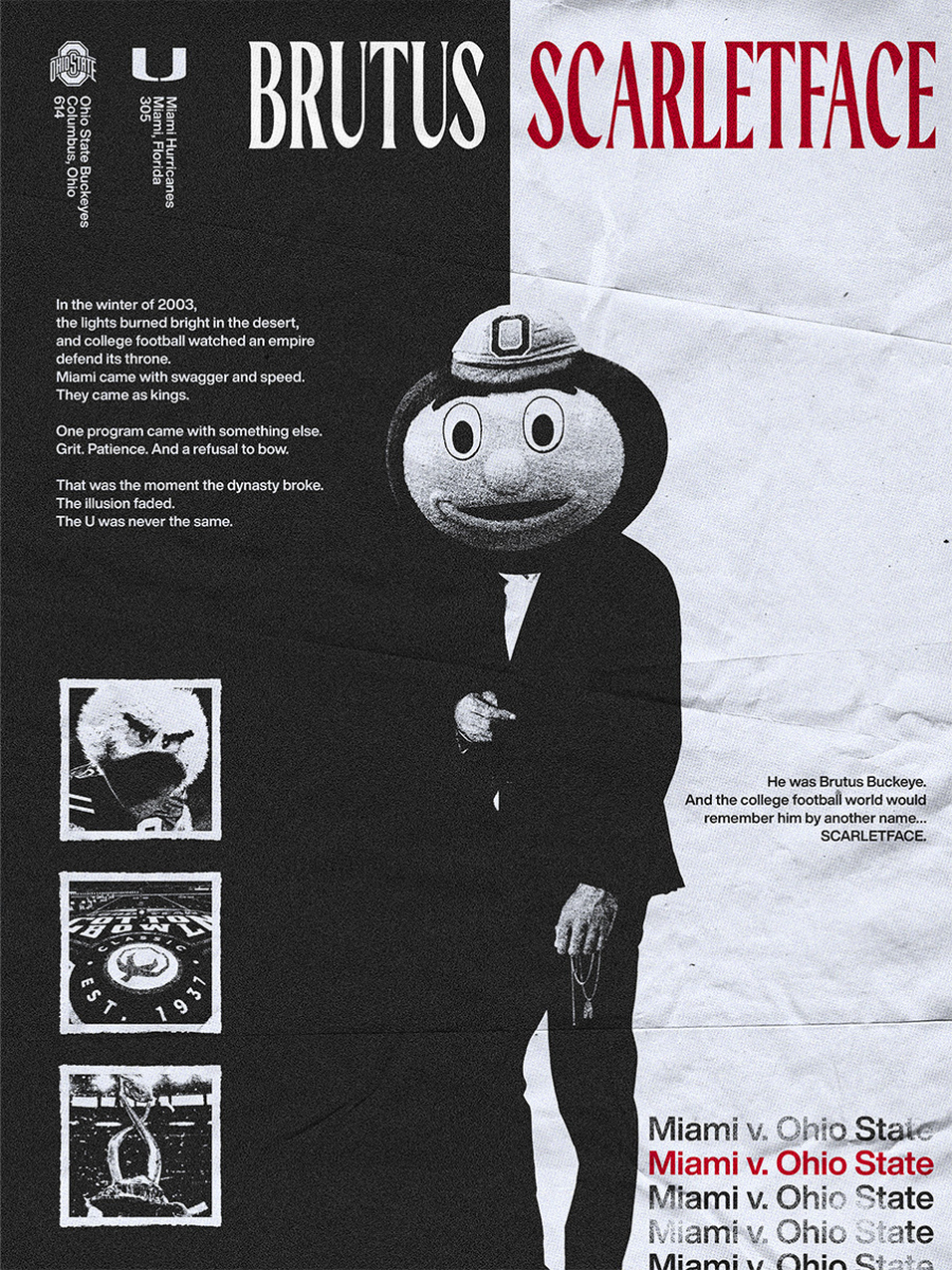 Hot Off the Press: Football Game Poster for No. 2 Ohio State vs. No. 10 ...