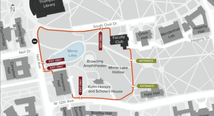 Ohio State Campus Map