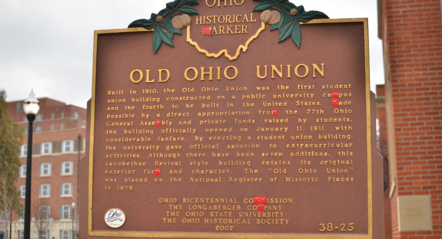 Photos: Ohio State Campus Signs Receive Corrections for Michigan Week ...