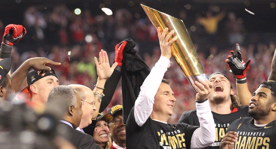 Photos: Buckeyes Celebrate National Championship Win in Dallas | Eleven ...