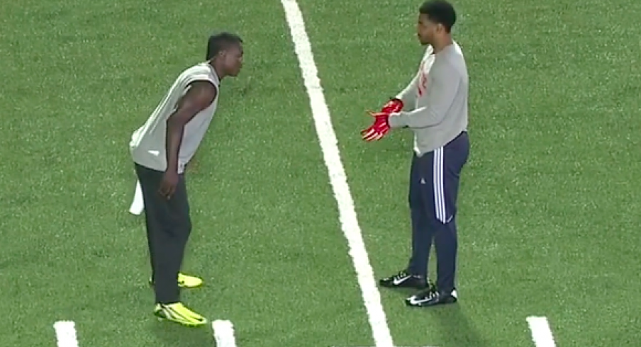New Ohio State Wide Receiver Braxton Miller Getting Tips From Buckeye ...