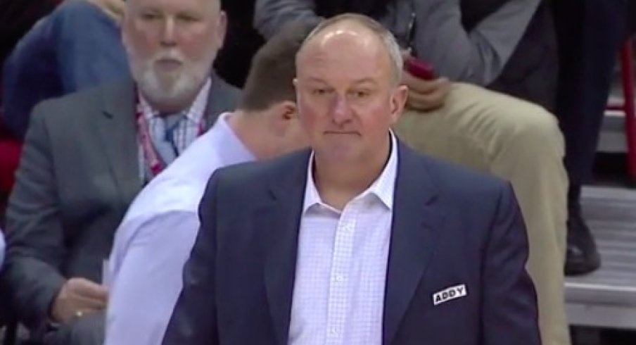 Video: Thad Matta Wears 'Addy' Patch After Matt Sylvester's 10-Month ...