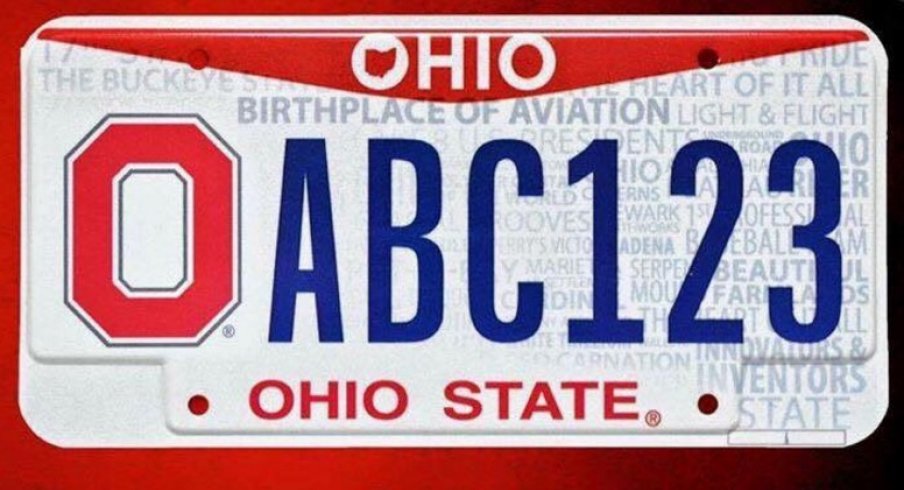 Ohio State Releases Three New Ohio Vanity License Plates | Eleven Warriors
