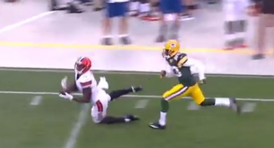 Video: Terrelle Pryor's 49-Yard Reception Against the Green Bay Packers ...