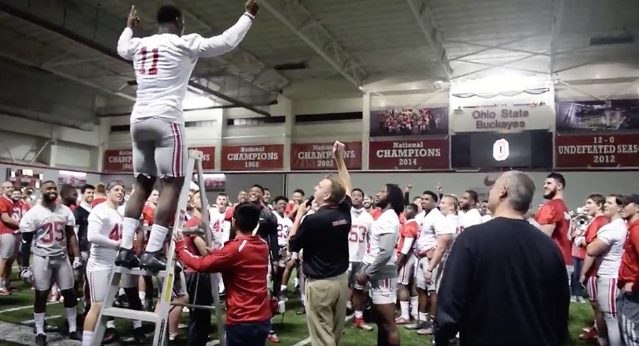 Sights & Sounds: The Ohio State University Marching Band Stopped by ...