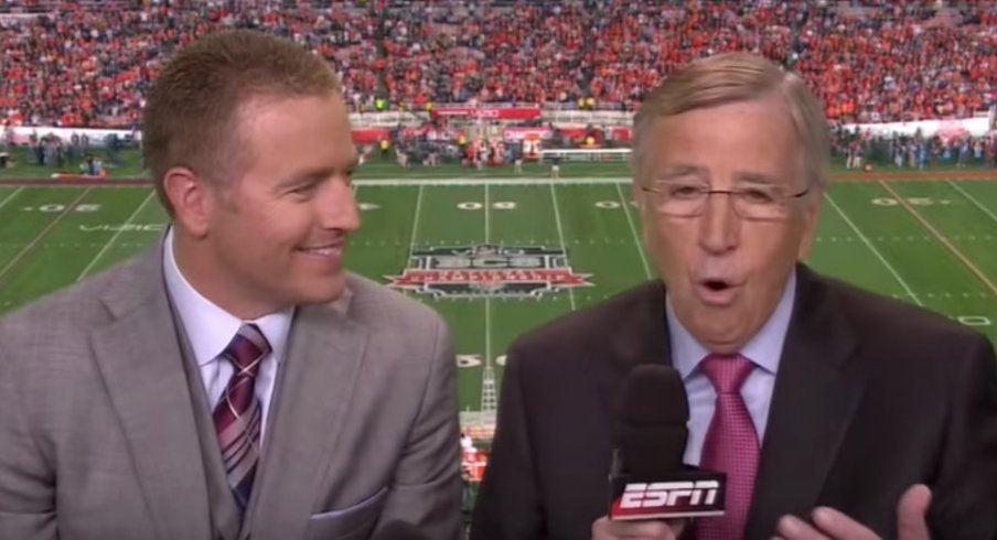 Video: Ohio State Wishes Brent Musburger Well in Retirement with ...