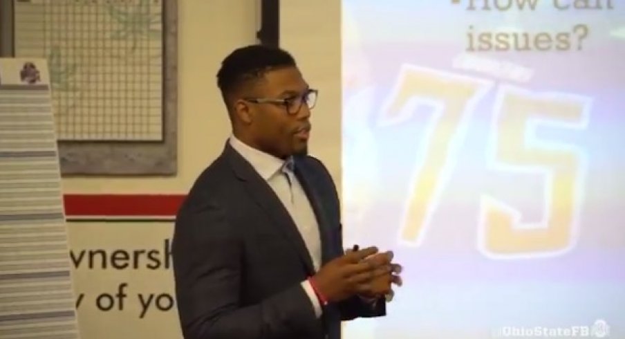 Video: Joshua Perry Returns to Ohio State for Real Life Wednesday ...