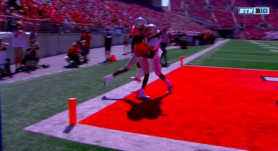 Video: Ben Victor Gets One Foot Down Against UNLV | Eleven Warriors