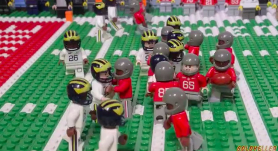 Video: Lego Curtis Samuel Daggers Michigan All Over Again | Eleven Warriors