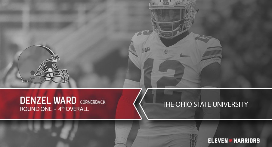 Denzel Ward Selected By Cleveland Browns With The No. 4 Overall Pick In ...