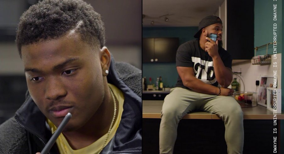 Dwayne Haskins Talks to Quincy Avery About Nebraska Interception ...