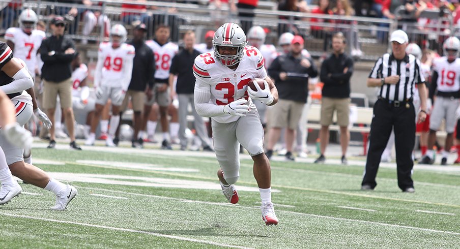Photos: The Gray Team Won Ohio State's Spring Game, Several Visitors ...
