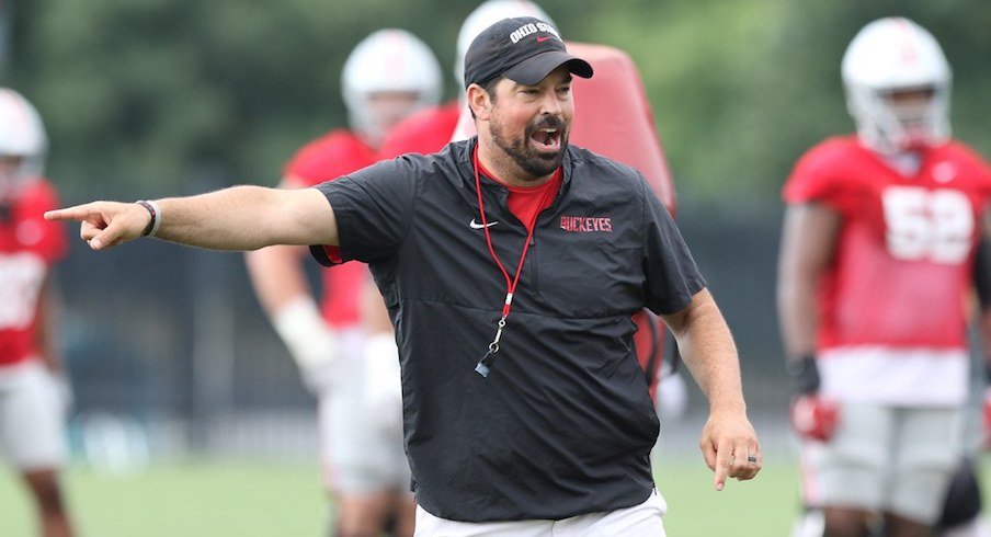 Photos: Ryan Day, Greg Mattison Address Media After Another Day of Fall ...