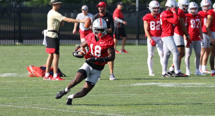 Photos from Ohio State's Eighth Fall Camp Practice | Eleven Warriors