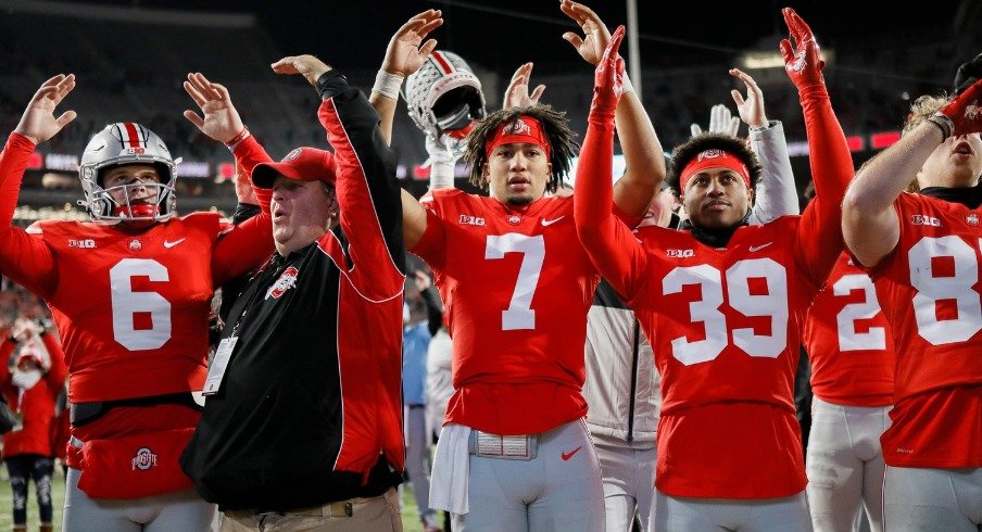 Ohio State Players Sing Carmen Ohio Following 59-31 Home Win Over ...