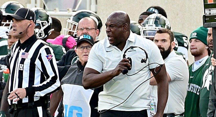 Michigan State Coach Mel Tucker: “I Am Not Very Happy Right Now ...