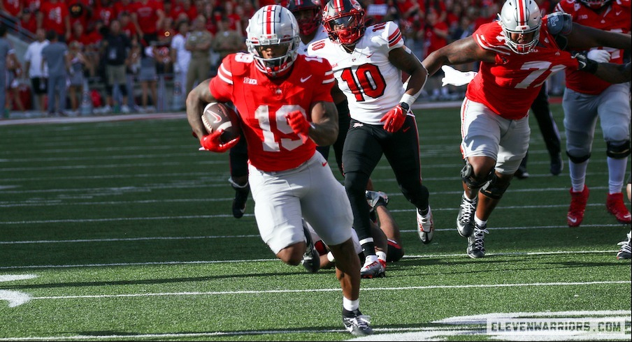Ohio State’s Offense Finds Its Groove, Defense Scores Two Second-Half ...