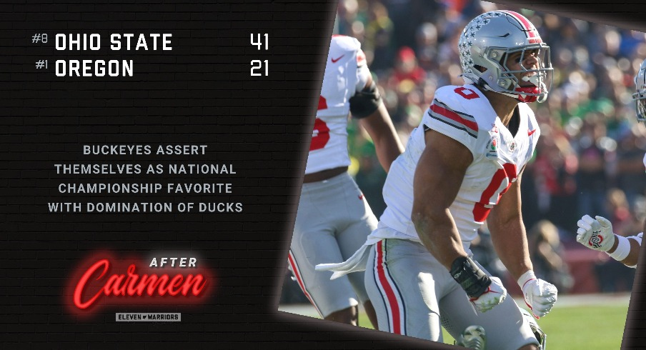 After Carmen: Ohio State Annihilates Oregon on Both Sides of the ...