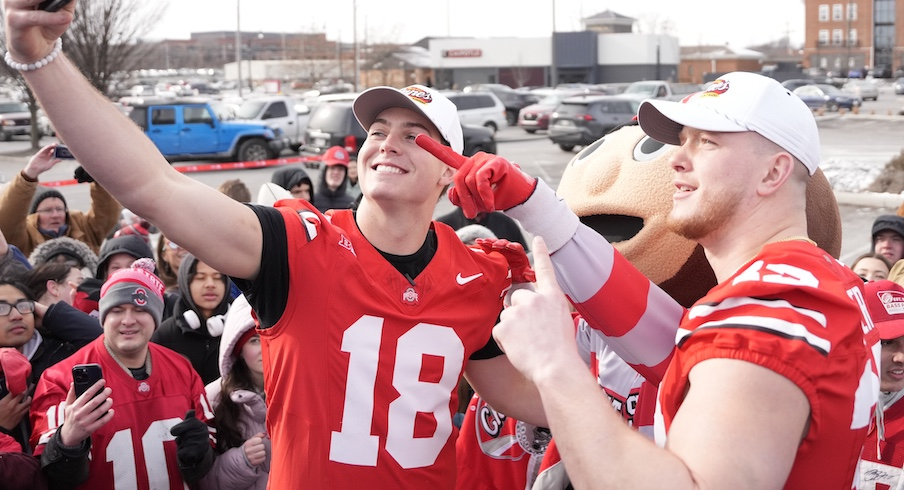 Jack Sawyer and Will Howard Bask in Championship Glory, Meet Ohio State ...