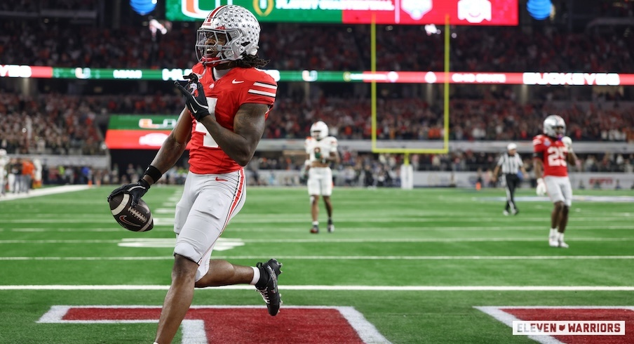 Ohio State Wide Receiver Jeremiah Smith Says He’s “Not Going Nowhere ...